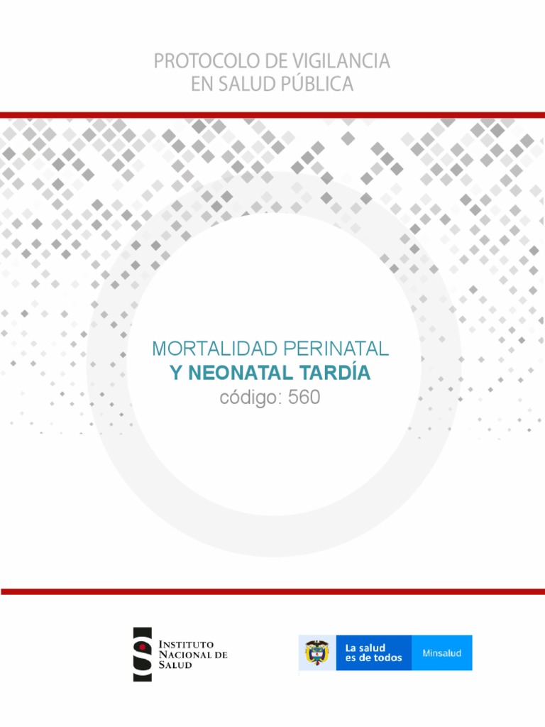 PROTOCOLO Mortalidad Perinatal Neonatal | PDF | Infantes | Ciencias de ...