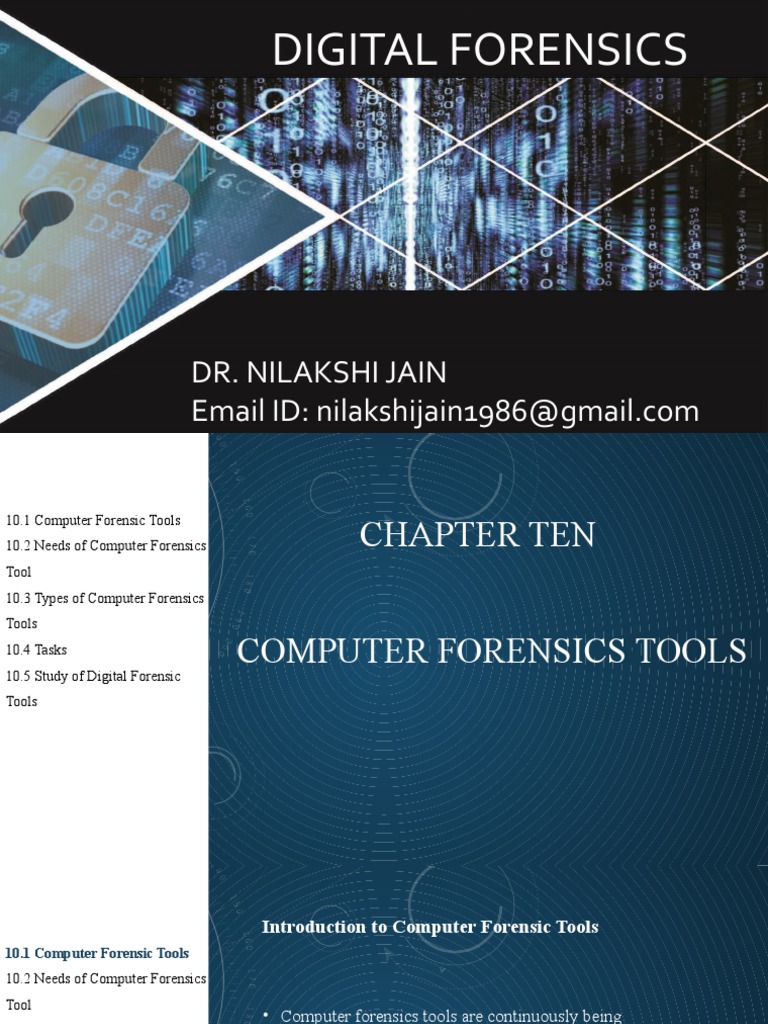 Chapter 10 DF | PDF | Computer Forensics | Digital Forensics
