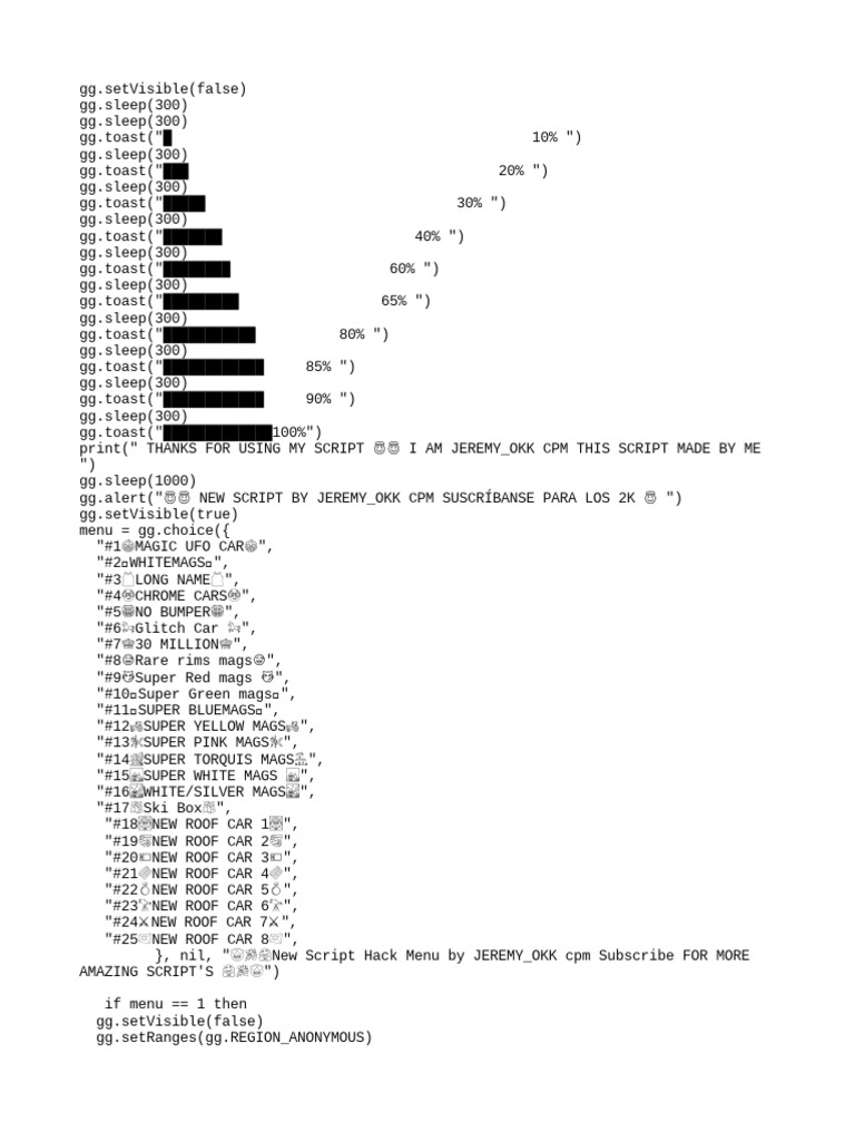 JEREMY OKK (Script-Cpm) | PDF