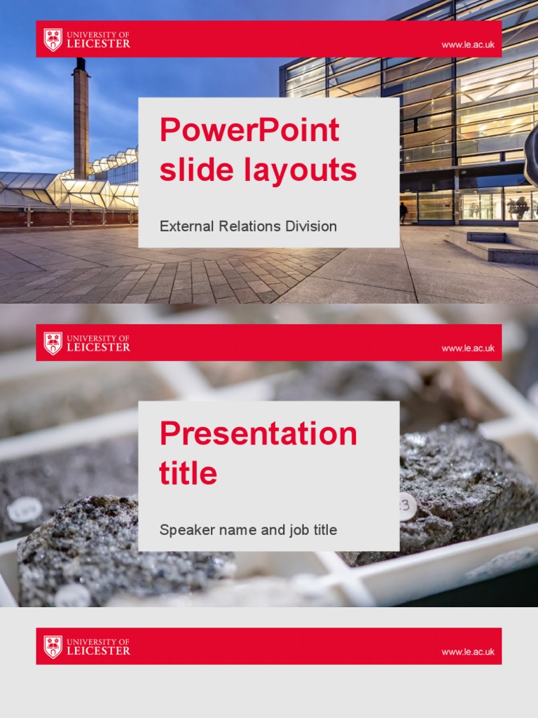UoL Powerpoint LAYOUTS | PDF