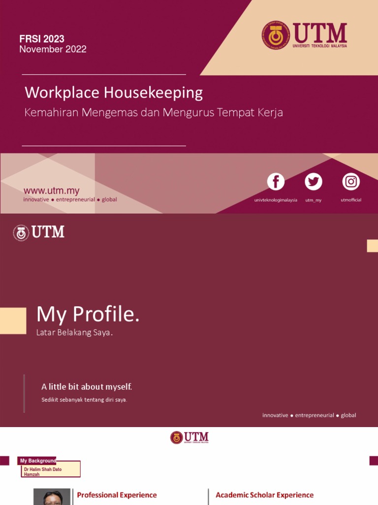 Workplace Housekeeping Notes | PDF