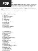 List of Ansi Code For Relays | PDF