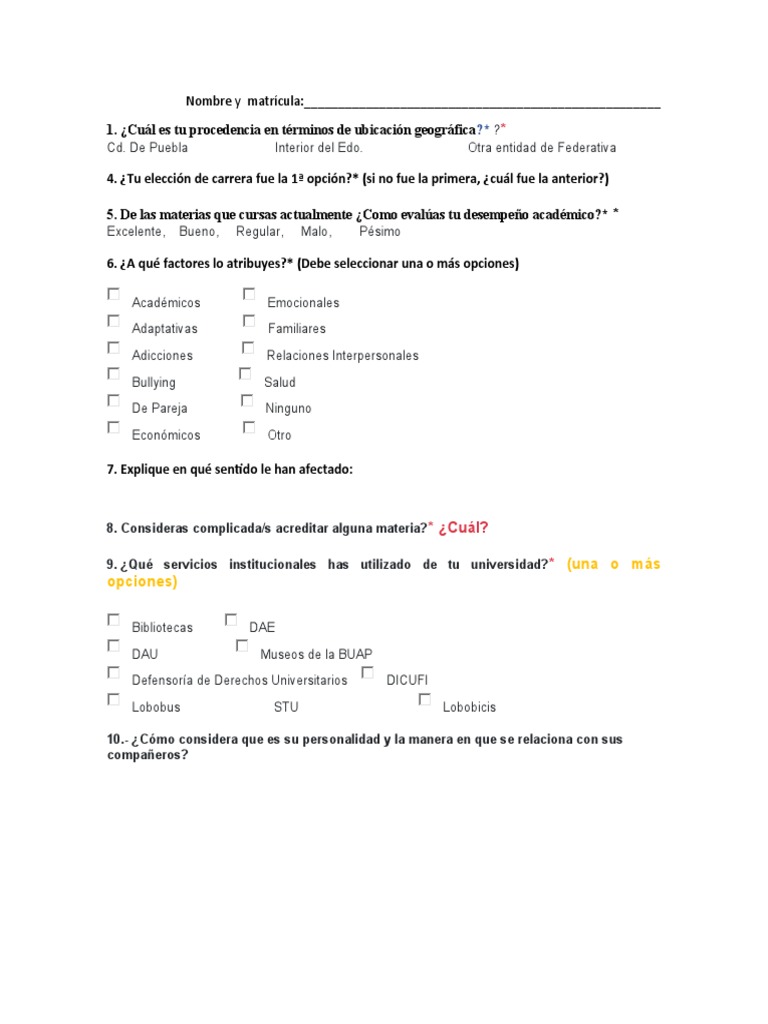 Entrevista TUTORADOS | PDF