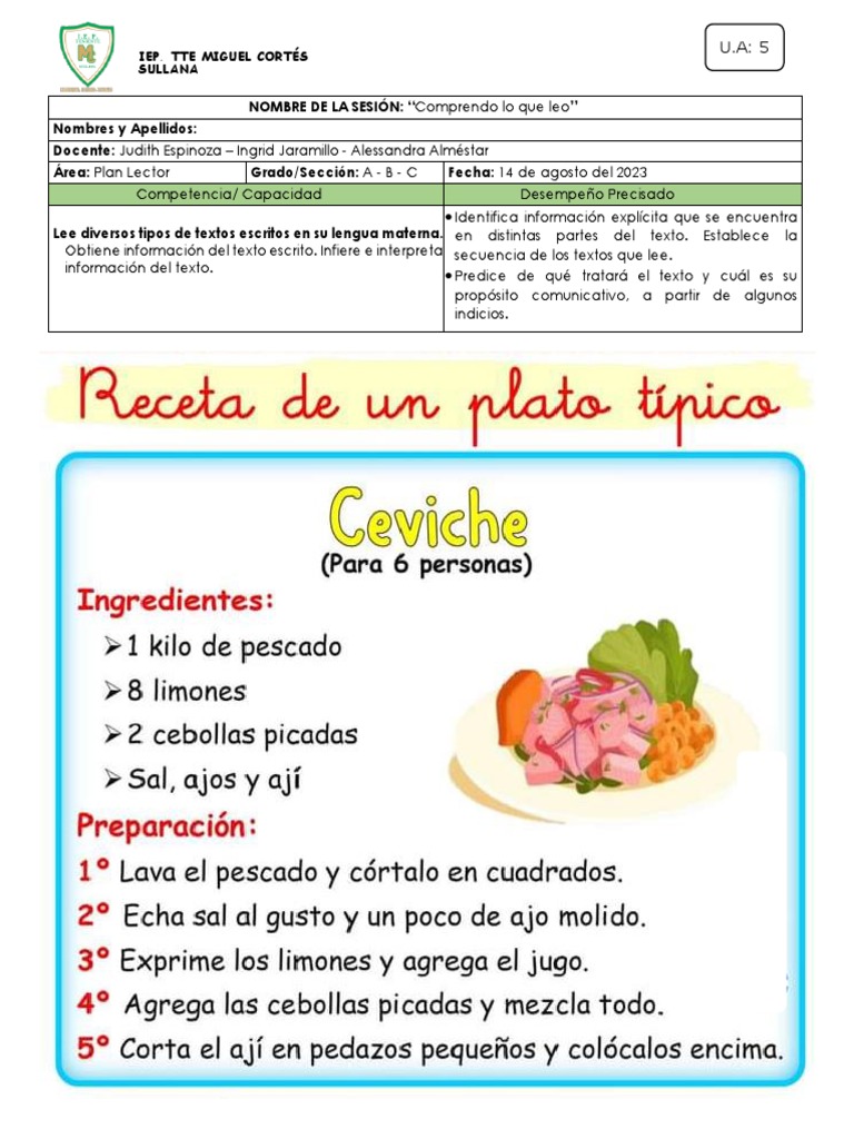 Plan Lector 2 - Segundo B - Primaria | PDF