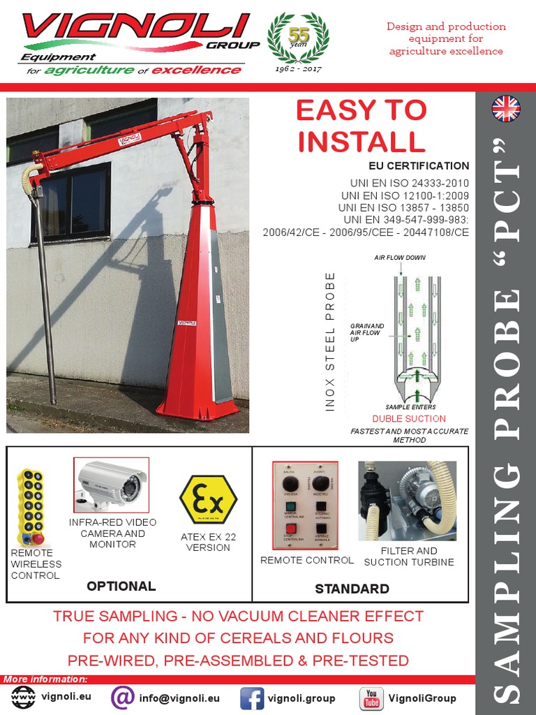 Efficient Grain Sampling Device | PDF