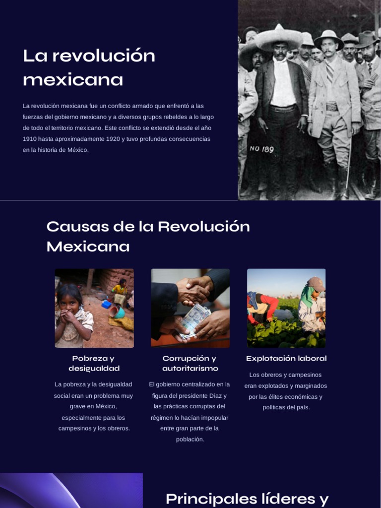 La Revolucion Mexicana | PDF | revolución mejicana | México