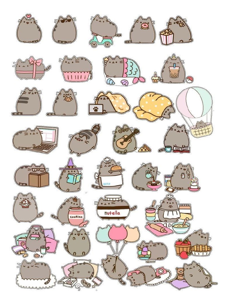 Stickers Pusheen HD | PDF