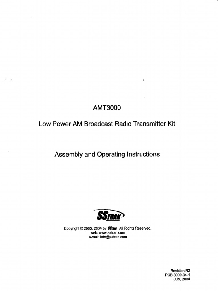 Am Qrp Kit Manual And Schematic Part 15 Arrl Ham Radio Pdf