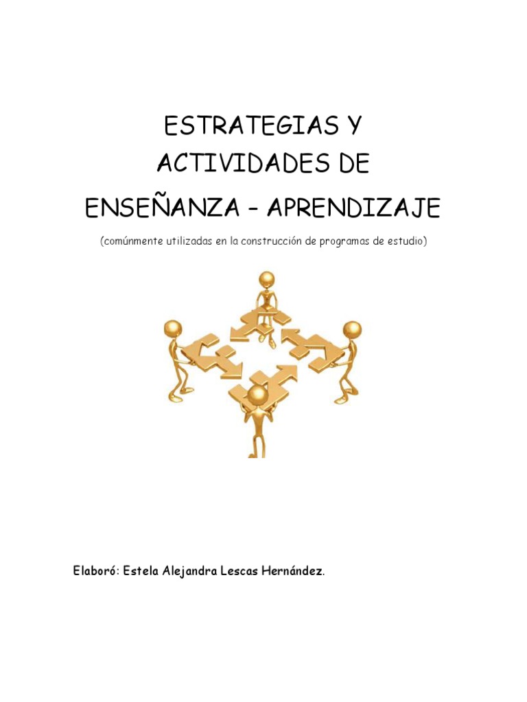 Estrat Ense | PDF | Evaluación | Cognición
