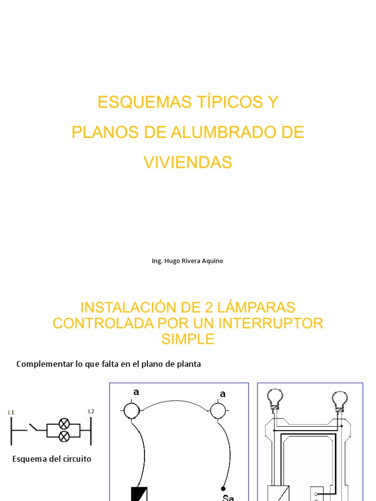 Esquemas y Planos de Alumbrado | PDF