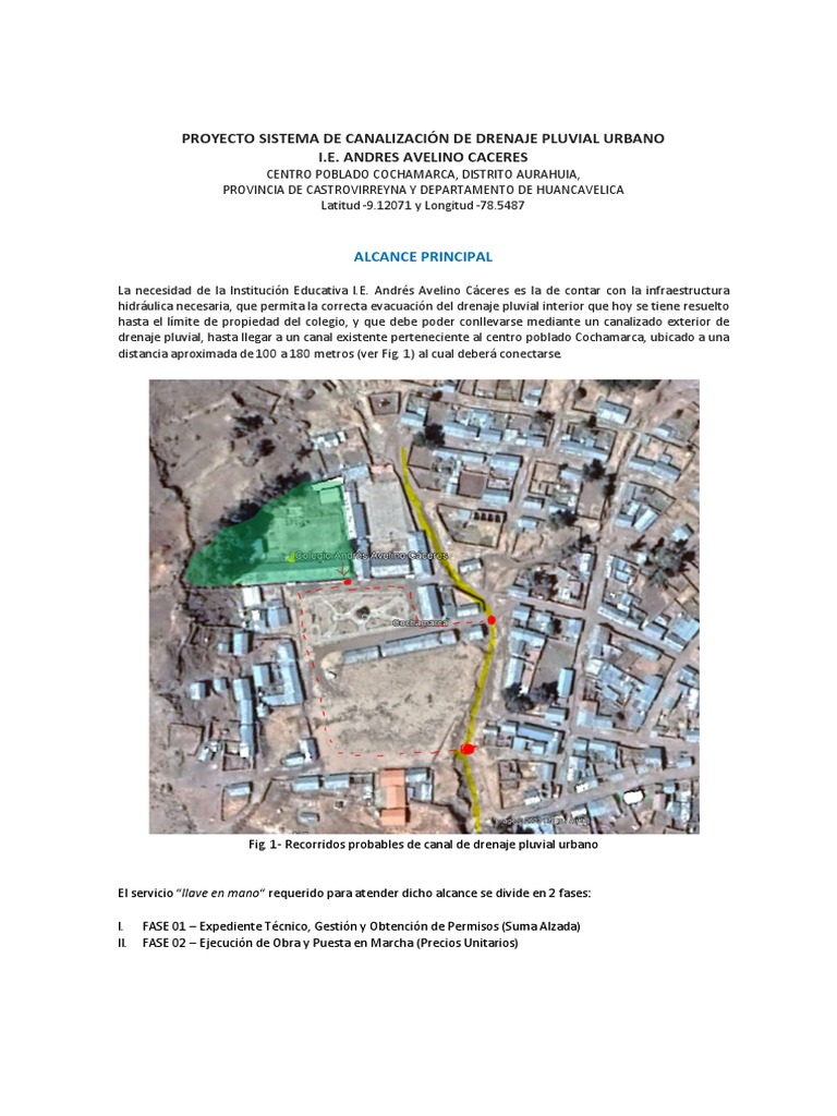 TDR Drenaje Pluvial | PDF | Tecnología