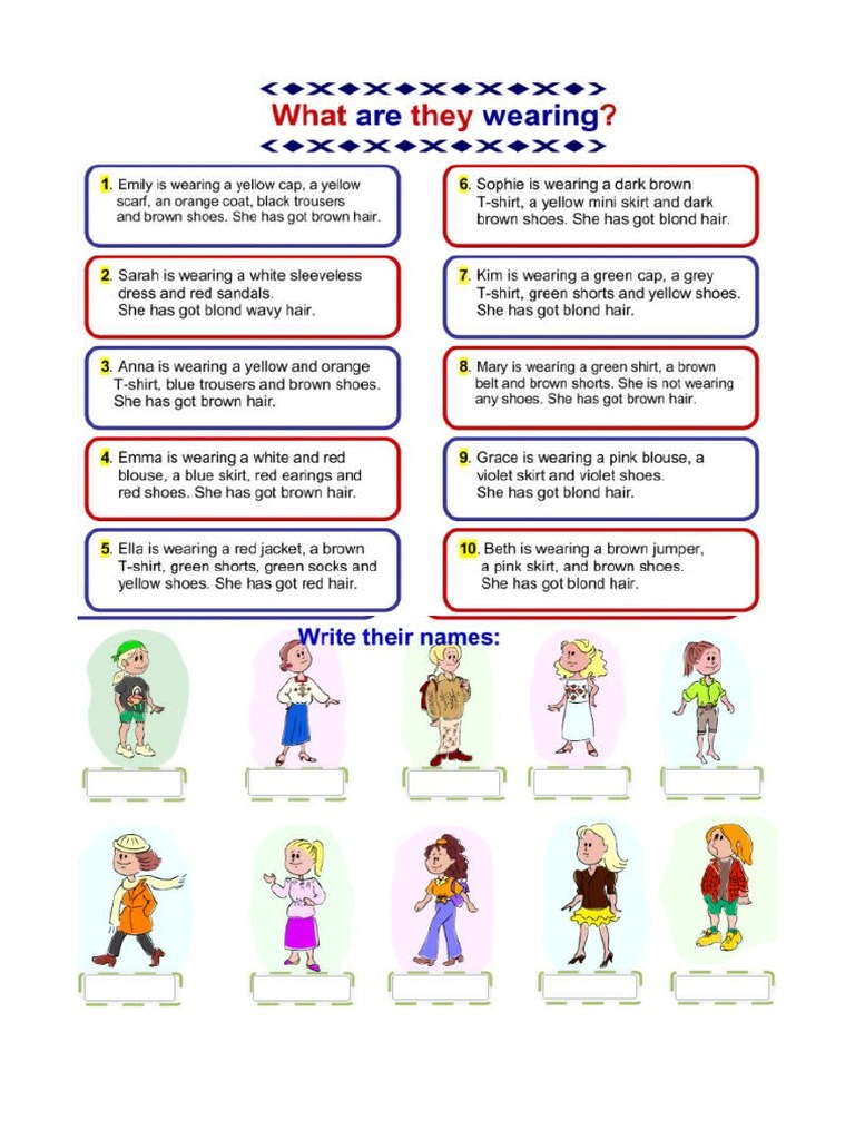 Describing People | PDF