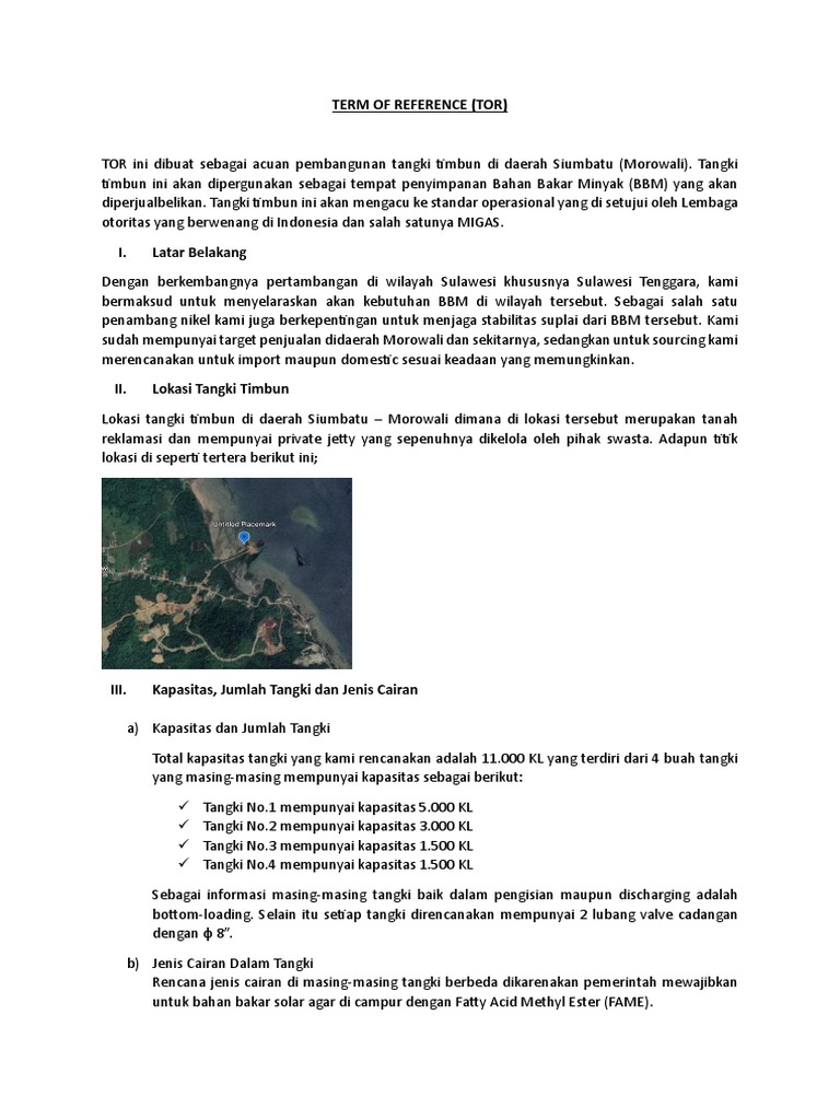 Tor Tangki Timbun PDF | PDF