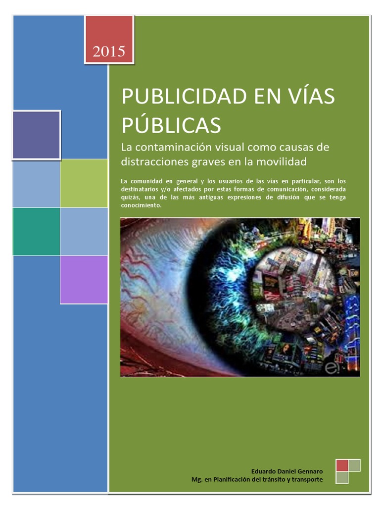 Publicidad en Vías Públicas y Seguridad | PDF | Publicidad | Calle