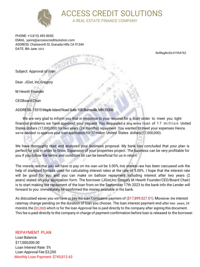 Access Approval Jgist LNC | PDF