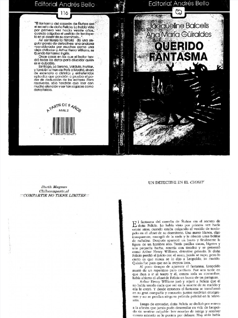 Dokumen - Tips Libro Querido Fantasma | PDF