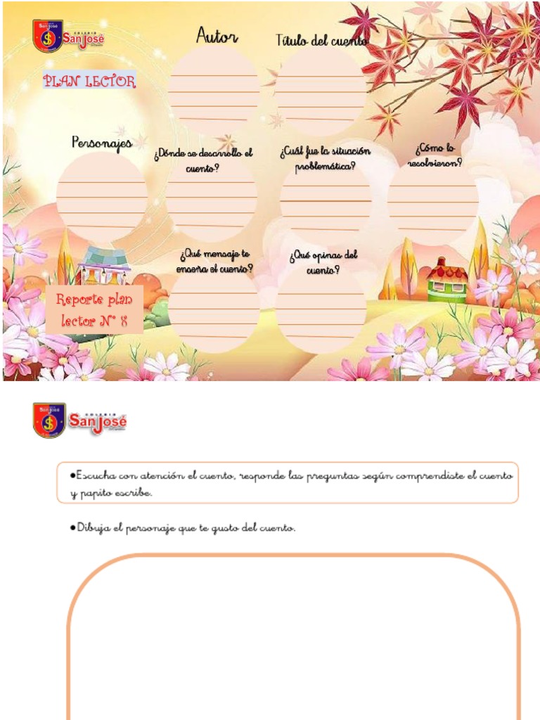 Actividades del Plan Lector N° 8 | PDF | Ficción general