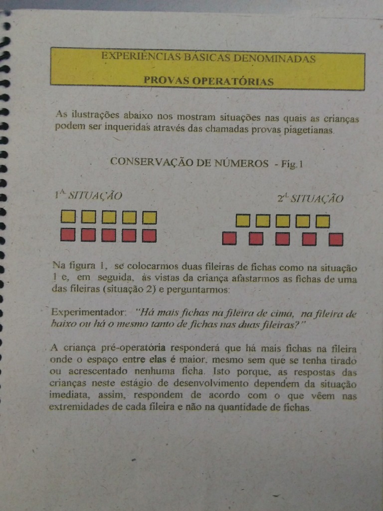Provas Operatórias | PDF