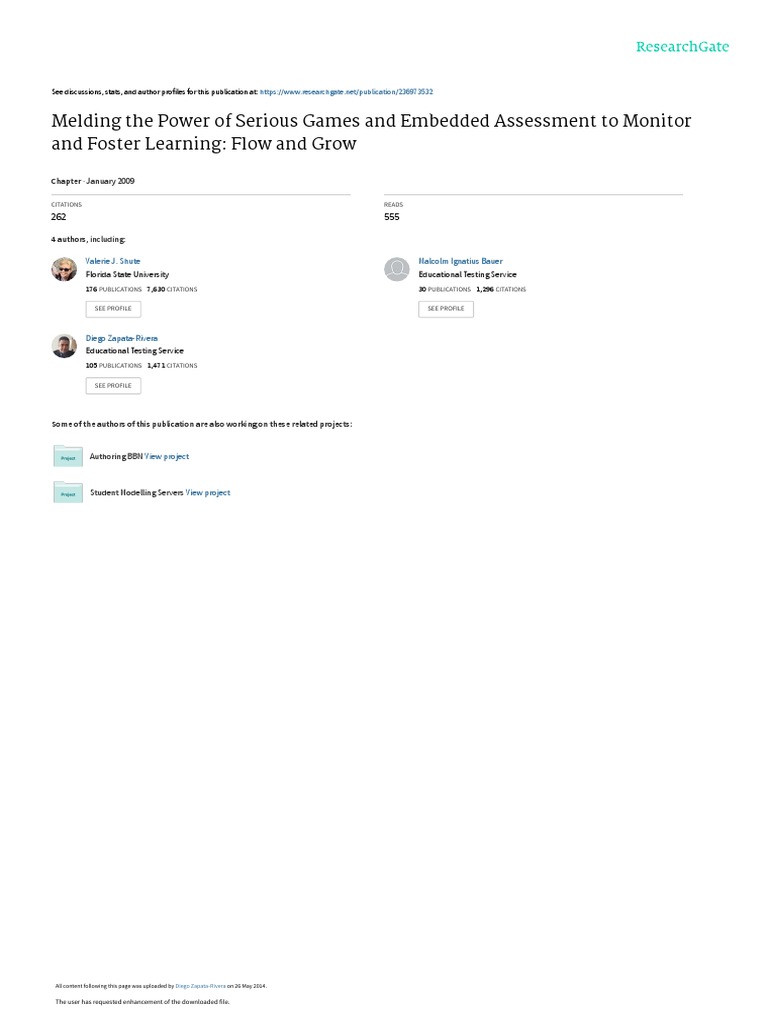 Melding The Power of Serious Games and Embedded As | PDF