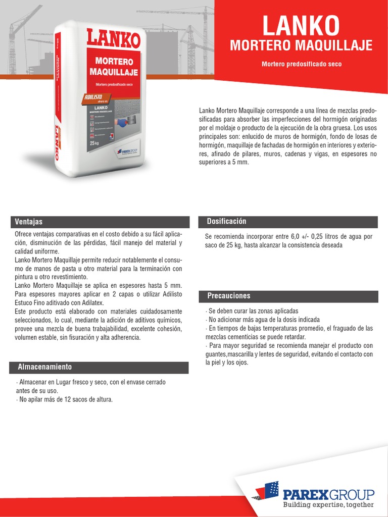 Lanko Maquillaje 110 | PDF | Hormigón | Materiales