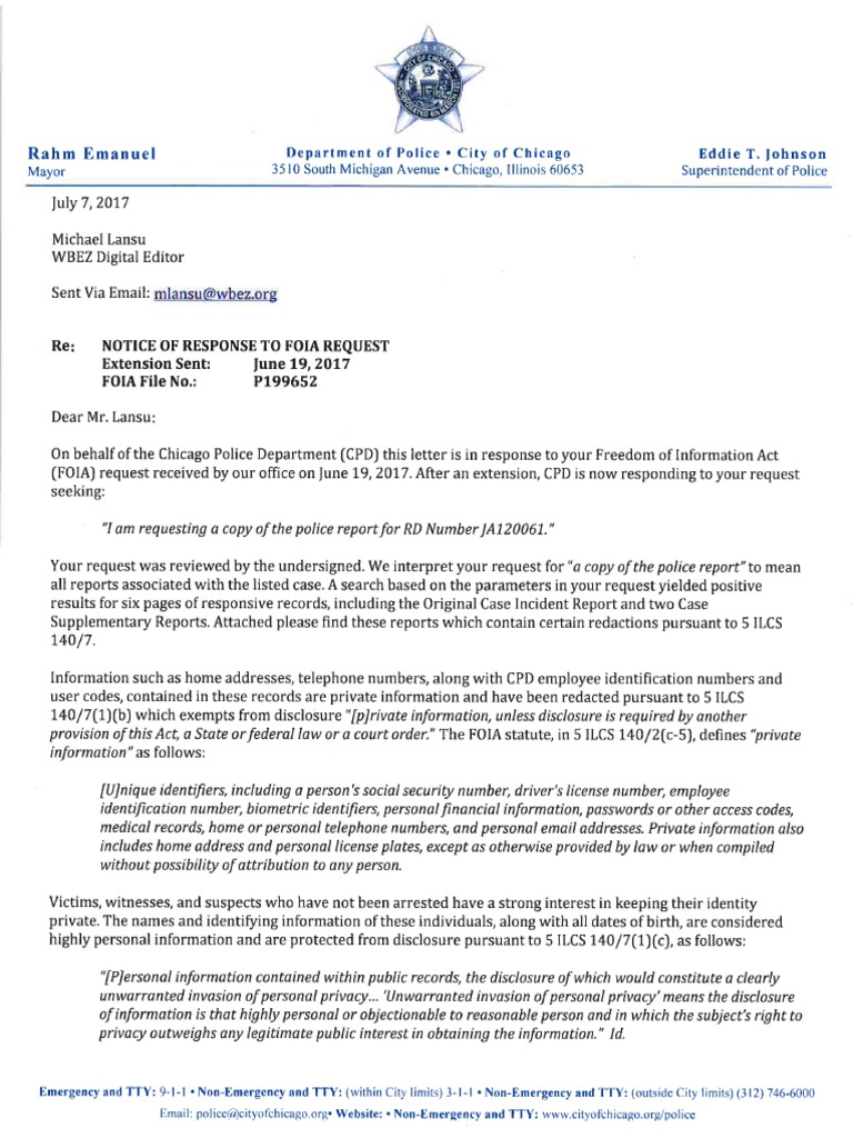 CLARY REPORT P199652 Response Documents | PDF