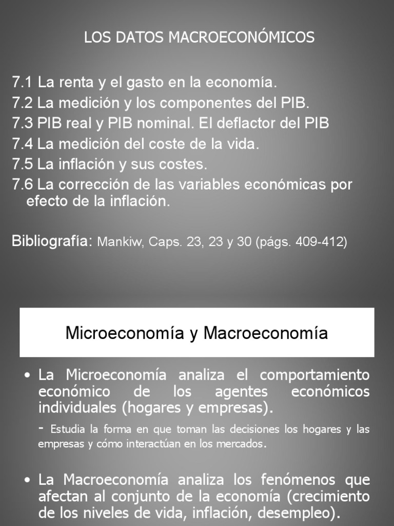 Calculo Del Pib Real y Pib Nominal | PDF