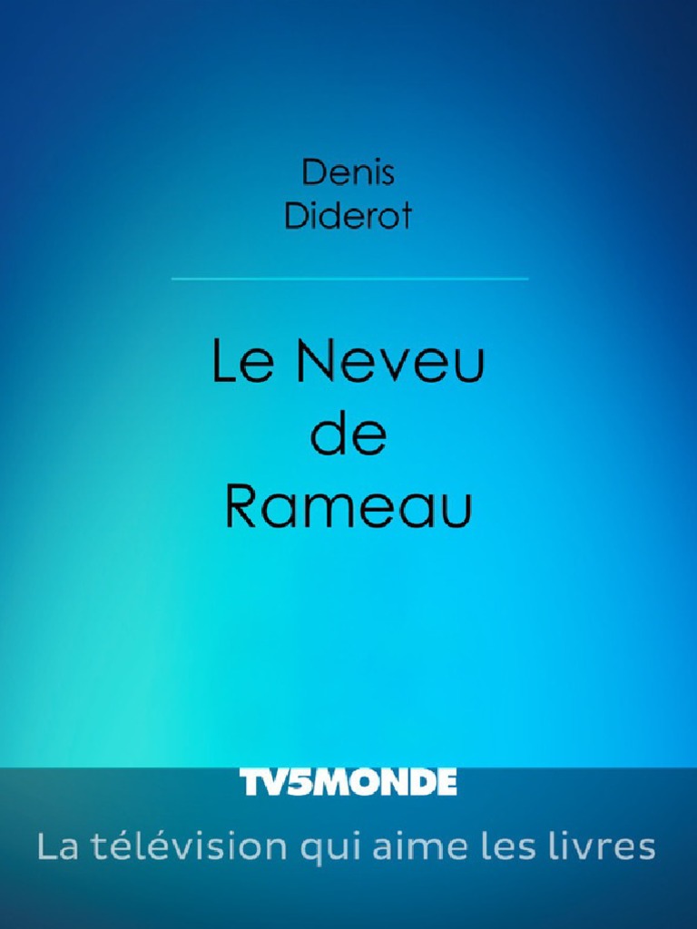 Le Neveu de Rameau - Diderot | PDF