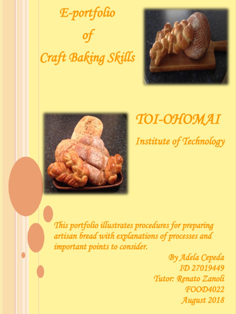 E Portfolio Food4022 | PDF | Breads | Dough