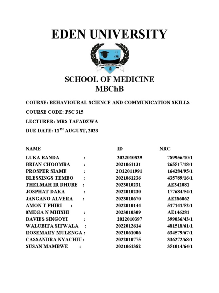 Luka Banda Assignment | PDF