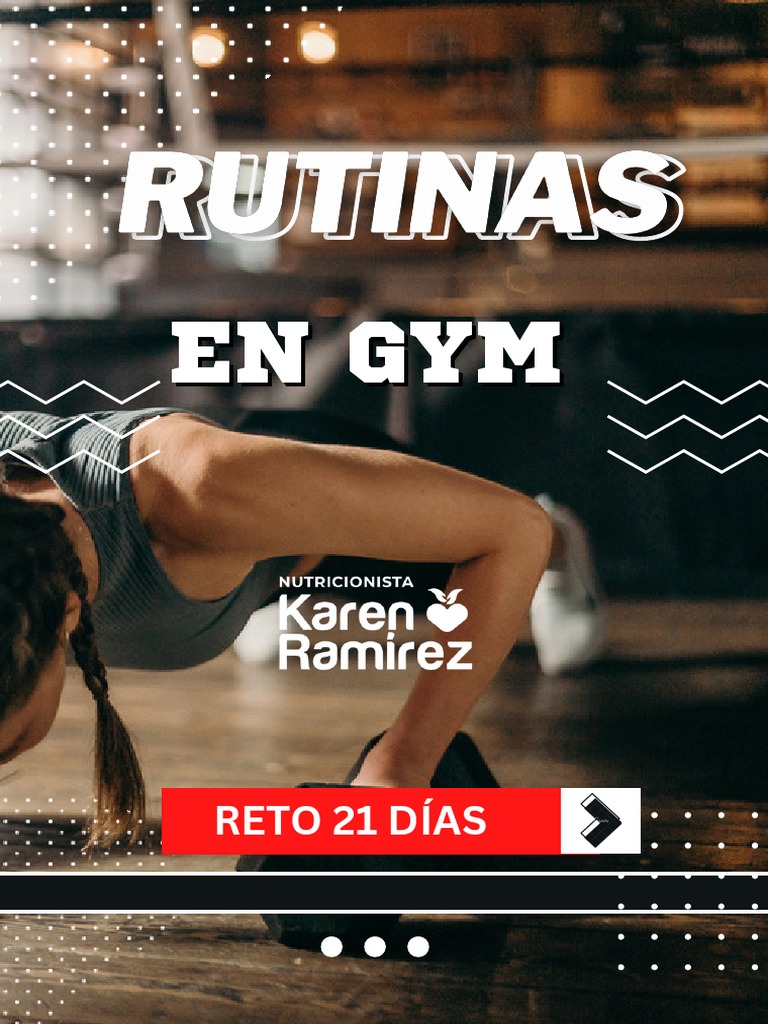 Rutinas de Ejercicio en Gym | PDF | Entrenamiento por intervalos de alta intensidad ...