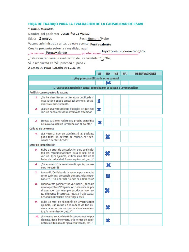 Causalidad Caso Esavi | PDF