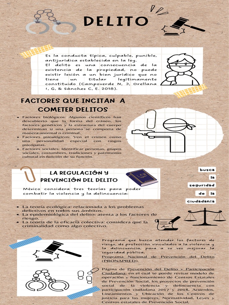 Infographic Del Delito | PDF | Prevención del crimen | Violencia