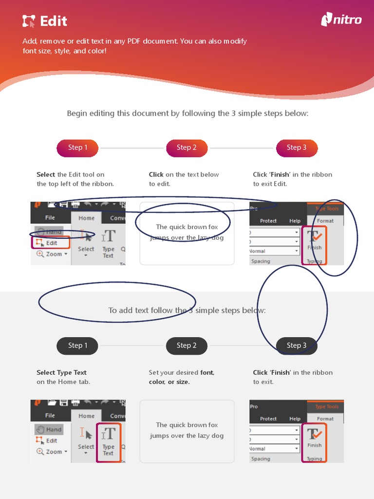 PDF Text Editing Guide | PDF
