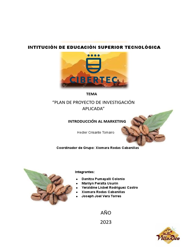 Proyecto Café Villarrica | PDF