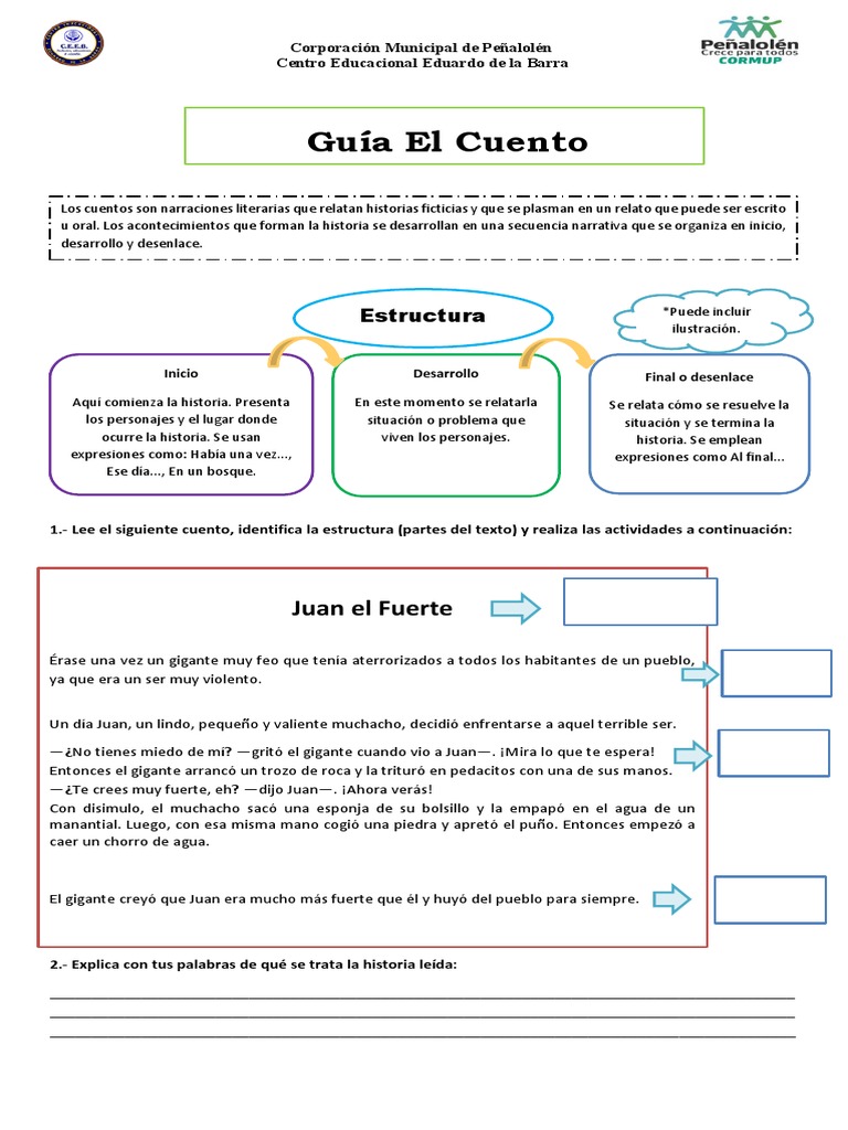 Guía de Análisis de Cuentos | PDF | Ficción general