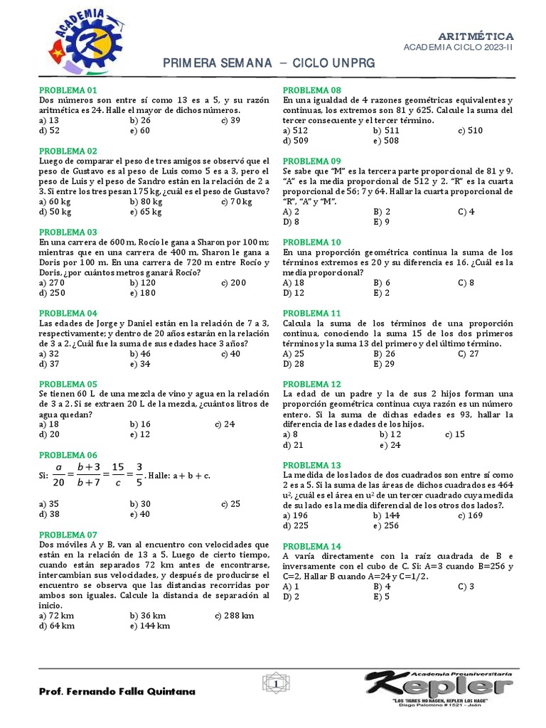 Primer Repaso - Aritmetica | PDF