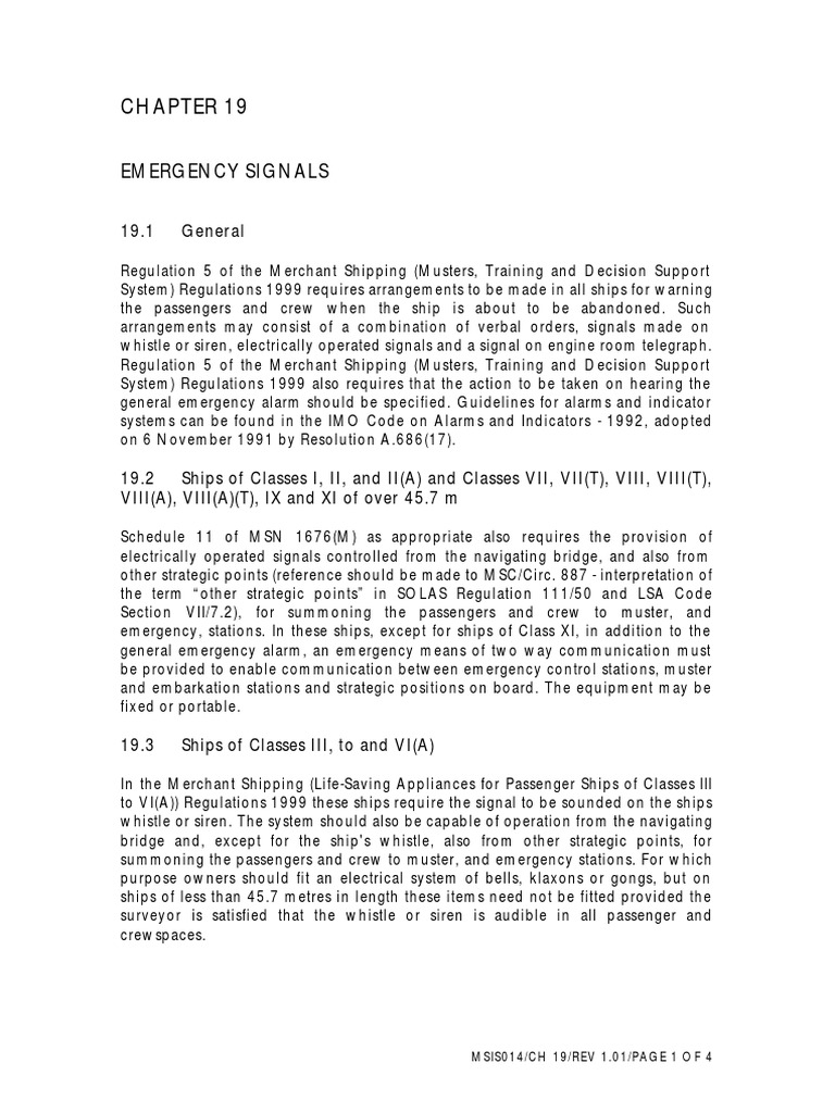 Emergency Signals | Download Free PDF | Ships | Electronic Oscillator