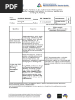 S2C - SD With Notes - SOLO and HOTS in The Classroom | PDF | Learning ...