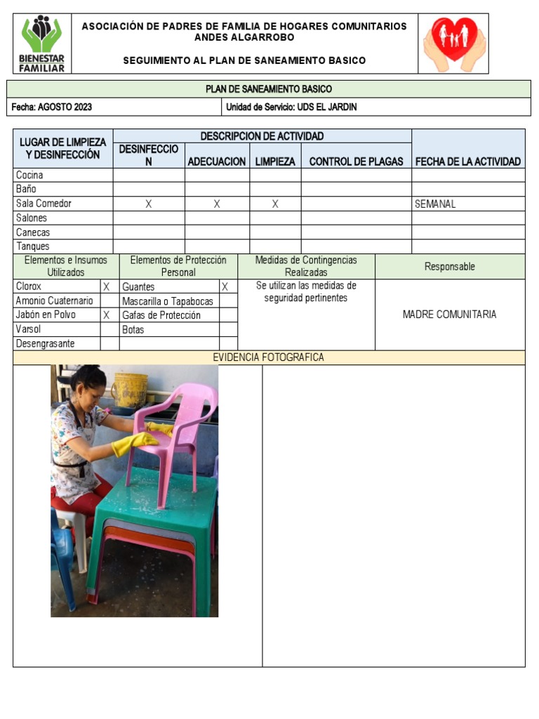 Formato Plan de Saneamiento Basico v2 | PDF