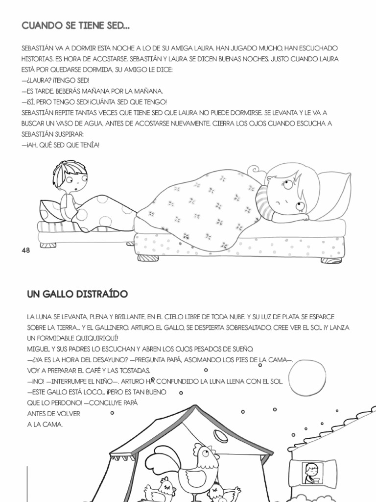 Cuentos Cortos Para Pintar Pdf