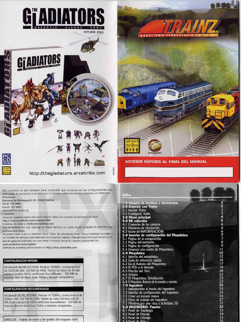 Manual Trainz Rail Road Espanol | PDF