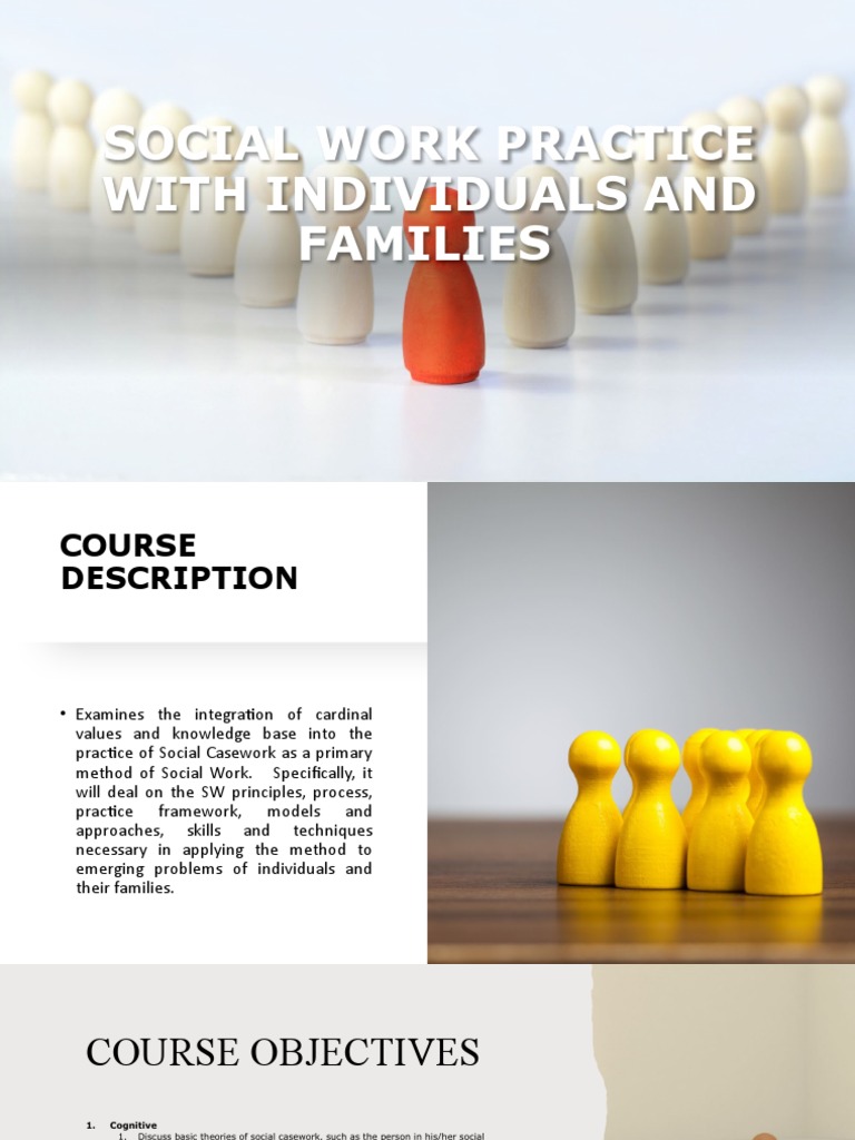 Social Work Practice With Individuals and Families | PDF