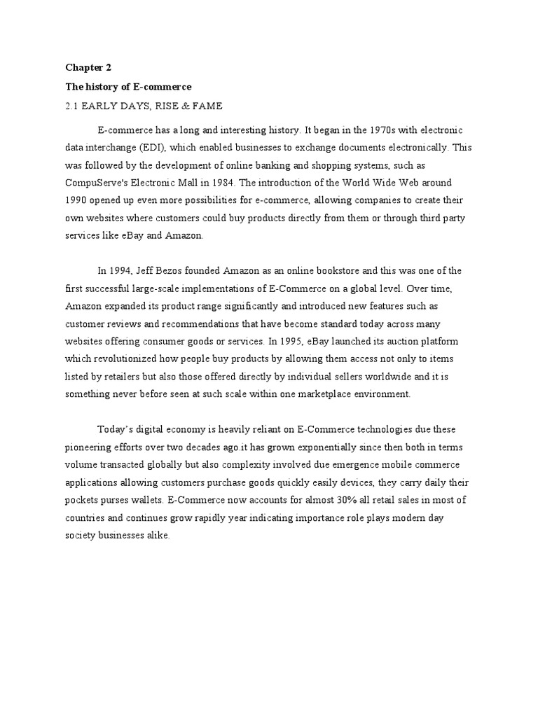 Itc Chapter 2 | PDF | E Commerce | Online Shopping