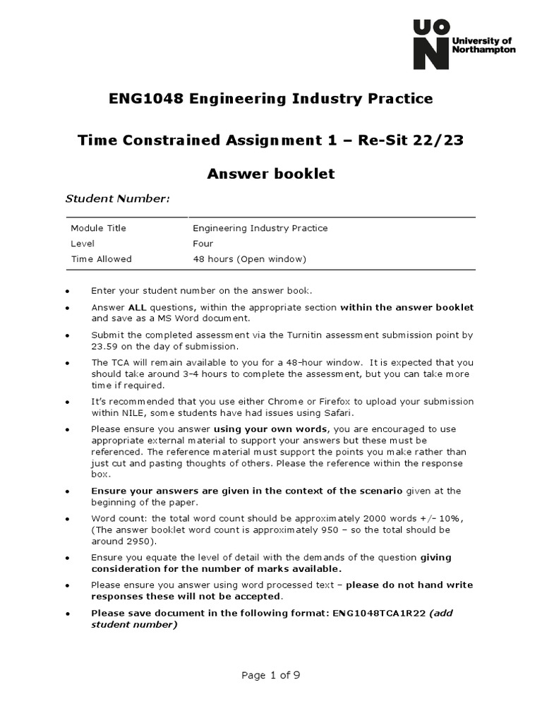 ENG1048 TCA1 Re-Sit | PDF | Economic Growth | Reputation