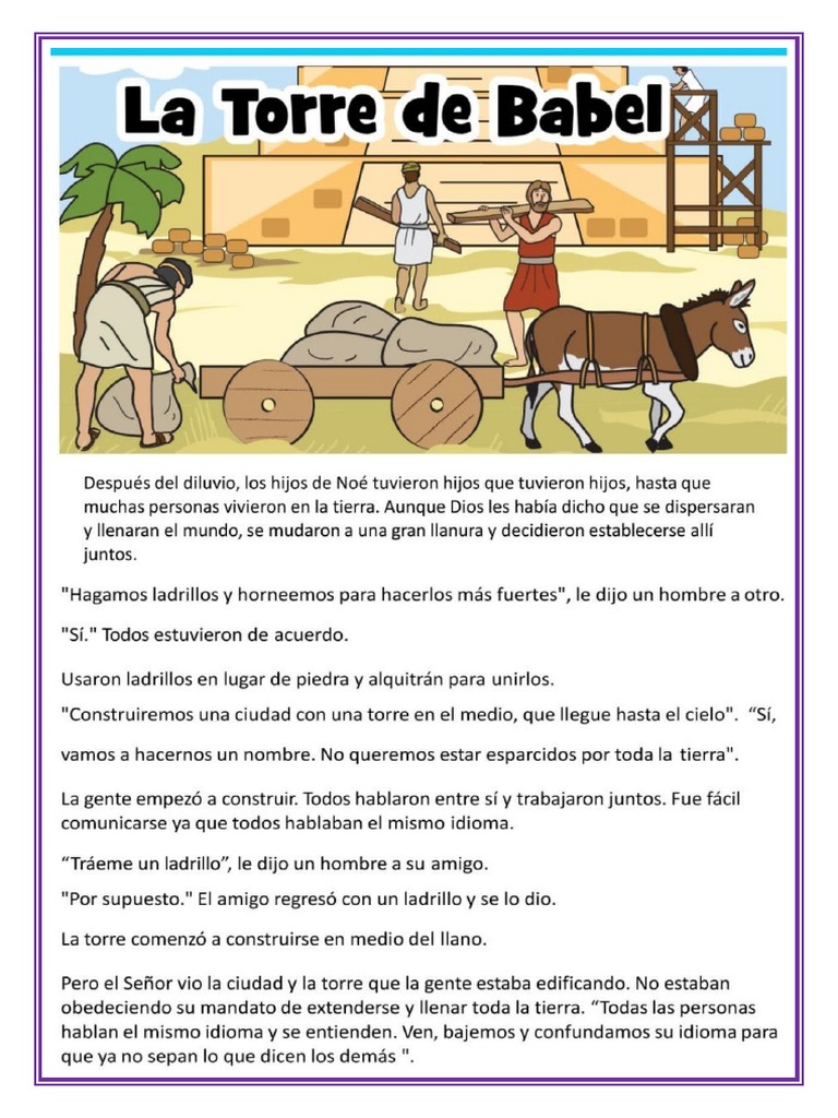 Ficha 2 La Torre de Babel | PDF