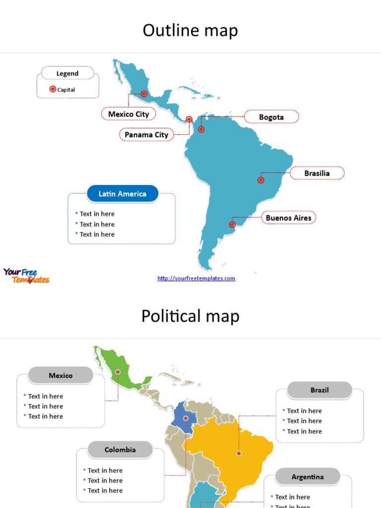 Latin America Map | PDF
