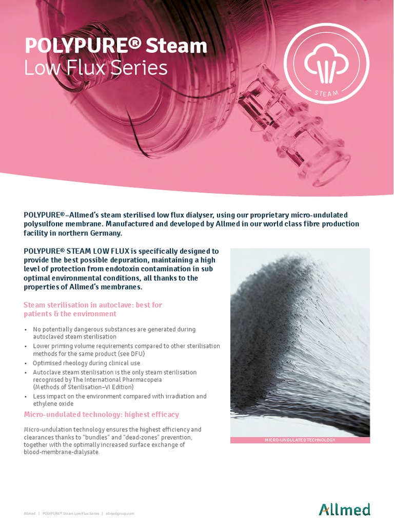Каталог - Allmed Polypure Steam | PDF