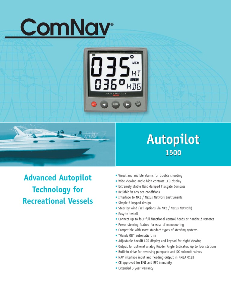 ComNav 1500 Autopilot | PDF