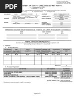 Saln Form Sample | PDF | Net Worth | Economies