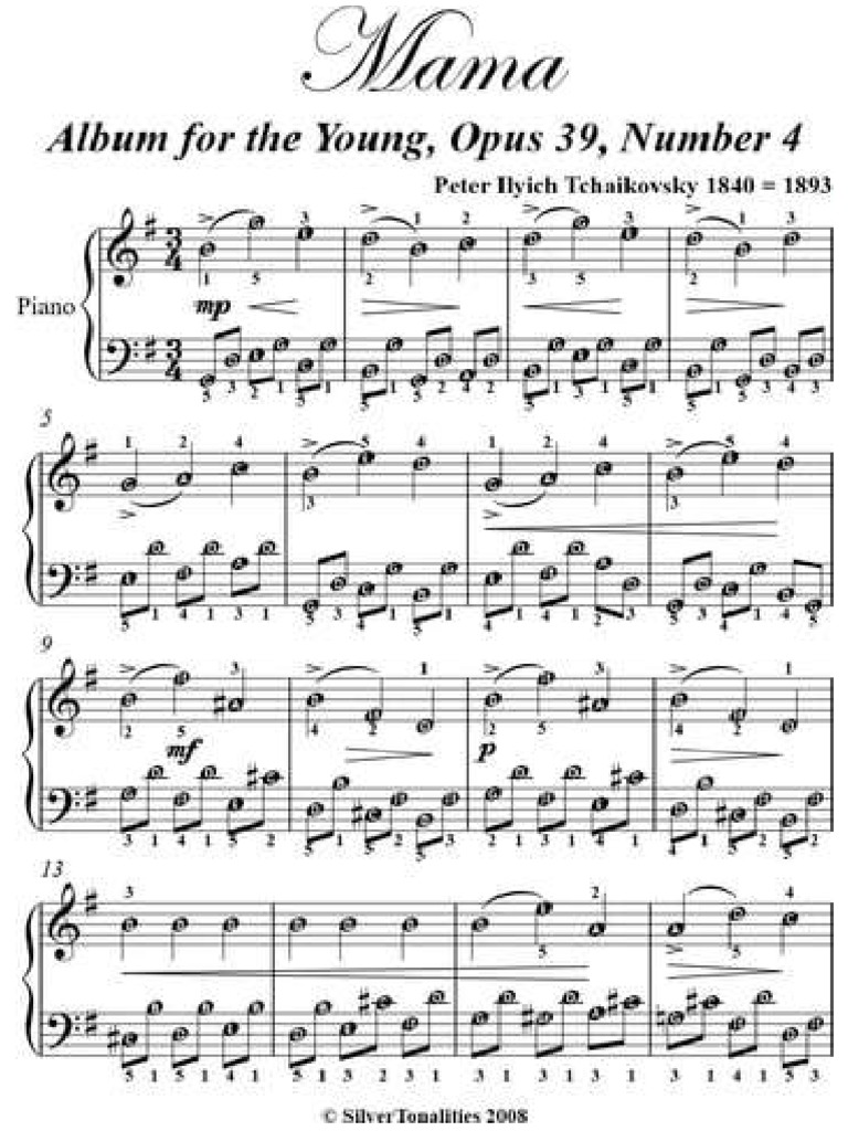 Mama (Music Sheet | PDF